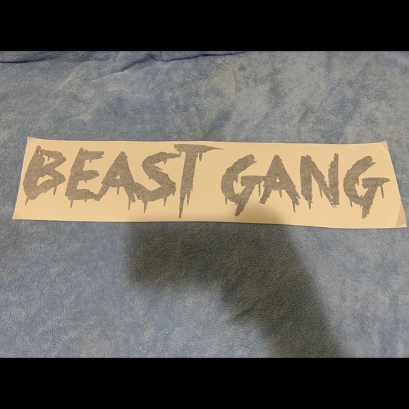 Beast Gang | Other | Beast Gang Decals | Poshmark